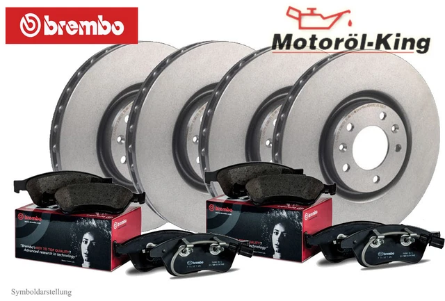 BREMBO BREMSSCHEIBEN + Beläge für RENAULT CLIO 4 1,6 RS + Trophy VORNE + HINTEN EUR 368,00 ...