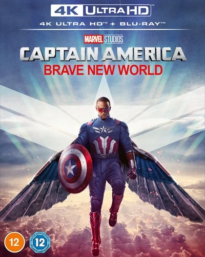 CAPTAIN AMERICA: BRAVE New World DVD (2025) Anthony Mackie, Onah (DIR ...