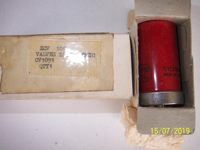 SELTENE 9-POLIGE RÖHRE Tube von Valvo HF-Pentode EF 50 ZCV 1091 EUR 9 ...