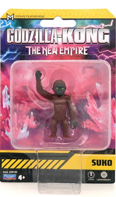 PLAYMATES TOYS MONSTERVERSE Godzilla X Kong The New Empire Suko 2 ...