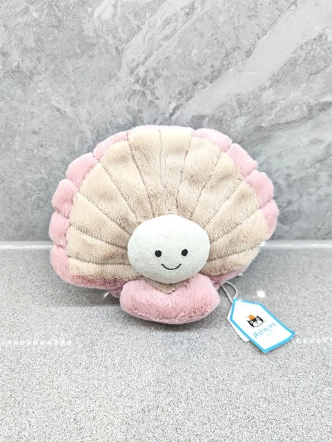 JELLYCAT SMALL CLEMMIE Clam Sea Life Brand New £19.99 - PicClick UK
