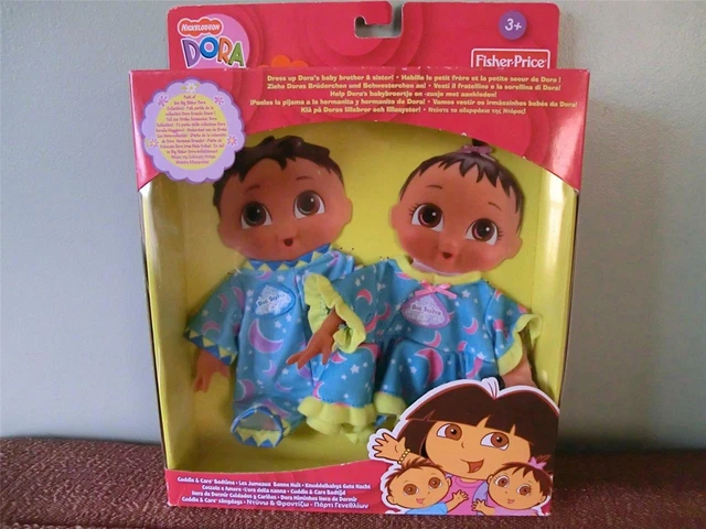 DORA THE EXPLORER Dress Up Dora's Baby Brother And Sister Bedtime ...