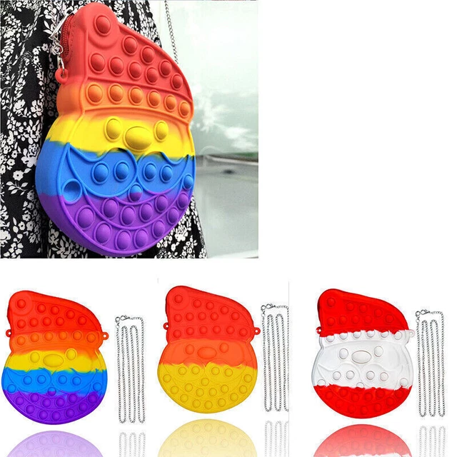 SAC À DOS anti-stress Push-It Pop Fidget Toy Bubble Popit de Noël EUR ...