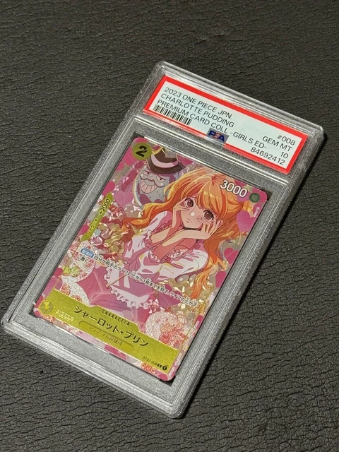 PSA 10 CHARLOTTE Pudding ST07-008 Édition Filles Promo Carte One Piece ...