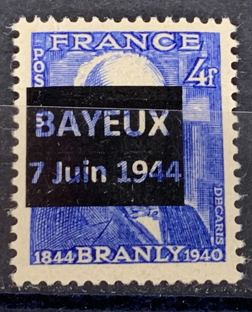 LOCAL FRANCE 1945 Liberation overprint Bayeux MNH £2.49 - PicClick UK