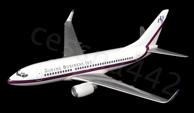 PACMIN - BBJ - Boeing Business Jet - Aircraft Model 1:100 NO BASE Gift ...