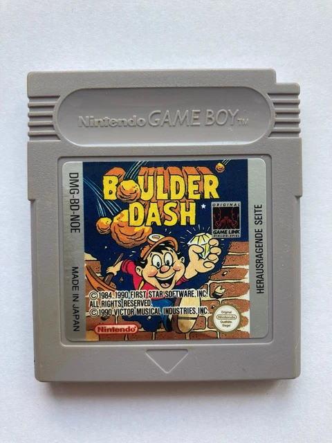 BOULDER DASH, GAME Boy, Gameboy, GB, voll funktionsfähig, nur Modul EUR 8,50 - PicClick DE