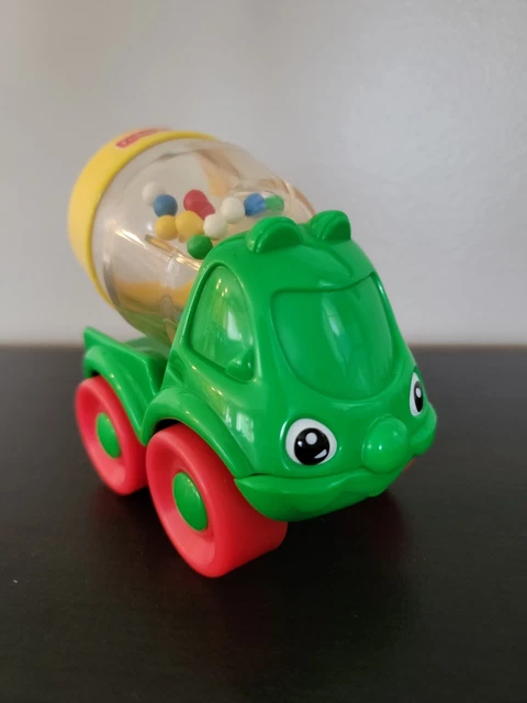 FISHER PRICE BRILLIANT Basics Poppity Pop Vehicle Cement Mixer 1999 £6. ...