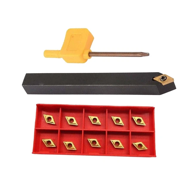 SUPPORT DE TOUR inserts en carbure porte-outils tour 10 mm fabrication cylindriq EUR 24,54 ...