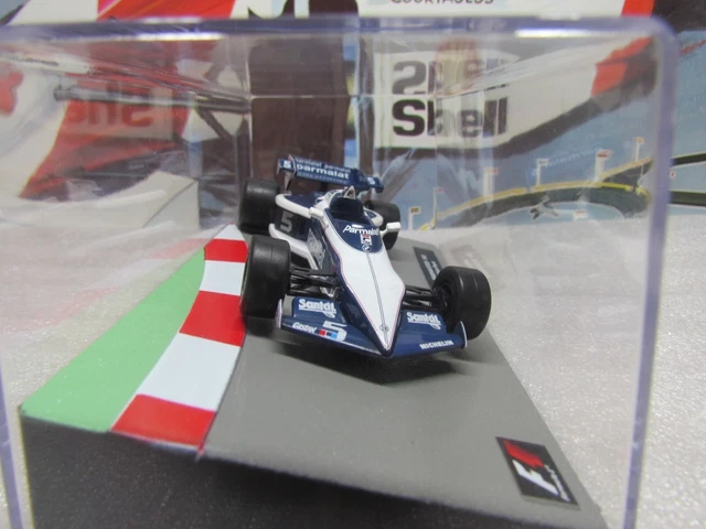 PANINI F1 CAR COLLECTION - BRABHAM BT52B - N PIQUET - 1/43 scale model ...