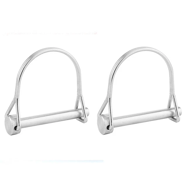 RELEASE SAFETY COUPLER Pin Small Arch Pins D-shape Spring Pin Shaft ...