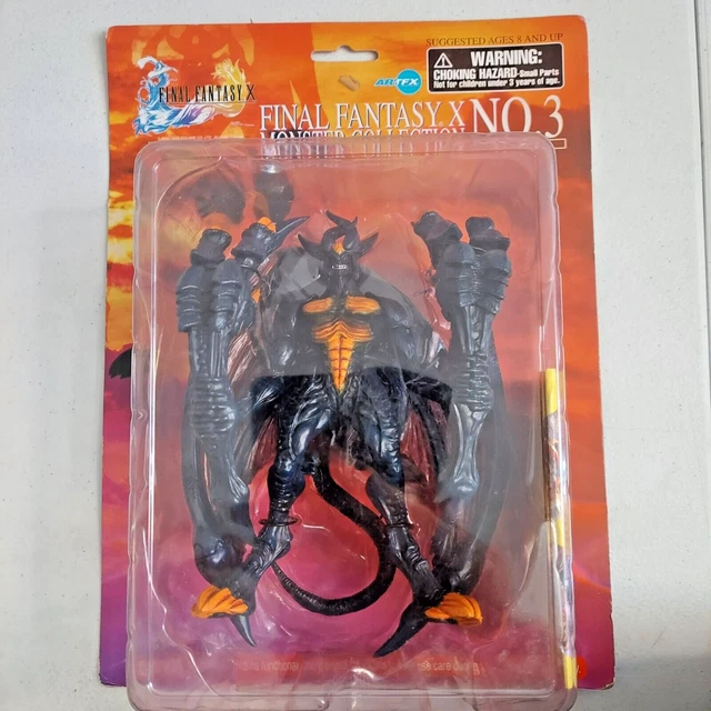 FIGURINE ARTICULÉE FINAL Fantasy X Monster Collection 3 Varuna Artfx ...