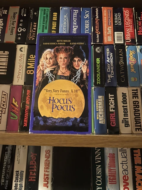 HOCUS POCUS (1993) 1994 First Edition VHS Disney Live Action Witch ...