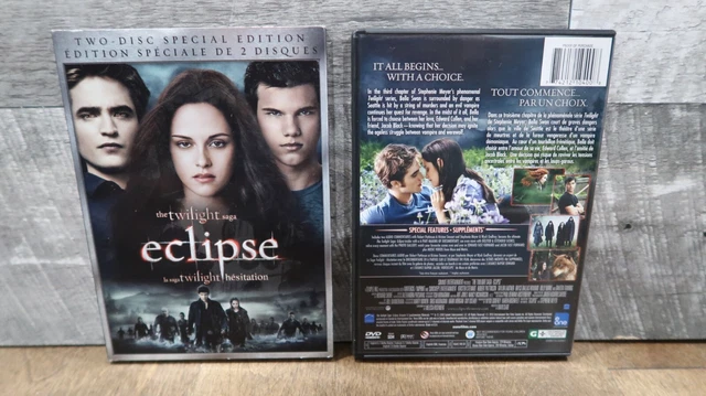 THE TWILIGHT SAGA: Eclipse (DVD, 2010, 2-Disc Set, Canadian) $7.99 ...