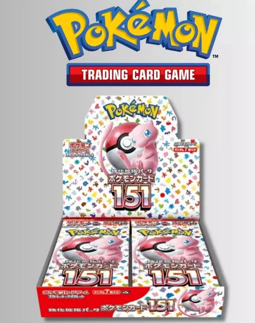DISPLAY POKÉMON 151 Sv2A Booster Box - Scellé [Jap] EUR 146,99 ...