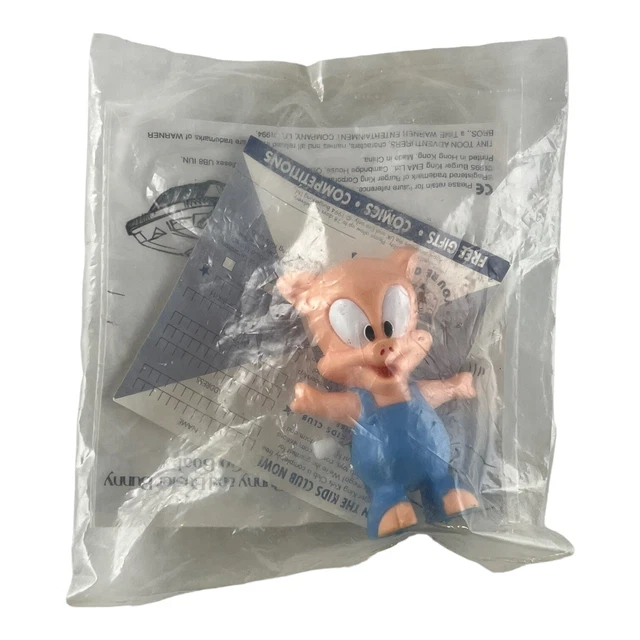 BURGER KING KIDS Club TINY TOON Adventures HAMTON Pig Piglet FIGURE New ...