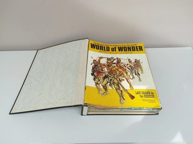 WORLD OF WONDER Treasure Magazines In Black Folder 21 Issues Sept 72 ...