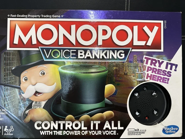 HASBRO E4816 VOICE Banking Electronic Family Board Game Complete £19.00 ...