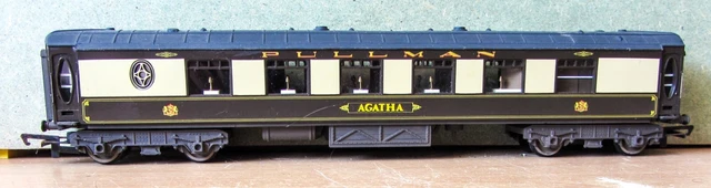 HORNBY R223 PULLMAN 1st Class Parlour Car ‘Agatha’ £12.99 - PicClick UK