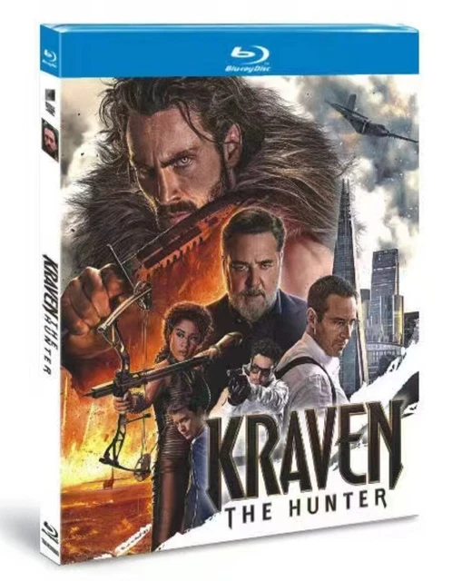 KRAVEN THE HUNTER (2024) BD Movie TV Film 1-Disc All Region New Box Set Sealed £15.04 - PicClick UK