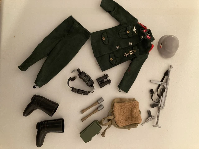 ACTION MAN VINTAGE 1960's German Stormtrooper Uniform & Equipment £13. ...