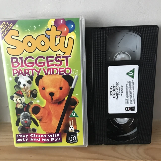 SOOTY BIGGEST PARTY Video Sweep Matthew Pal Vhs Video Kids Children EUR ...