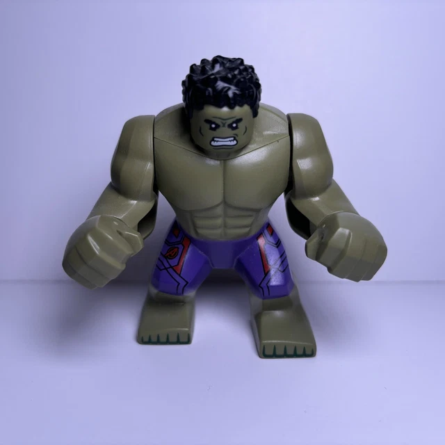 LEGO HULK MINIFIGURE Big Figure Marvel Avengers Age of Ultron Mini Fig ...