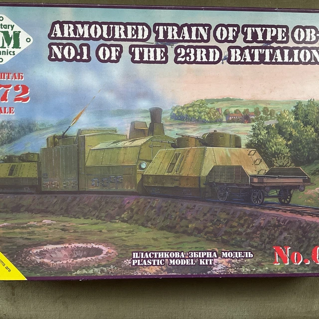 UM 1/72 SCALE WW2 Soviet Armoured Train Of Type OB3 - train kit £40.00 ...