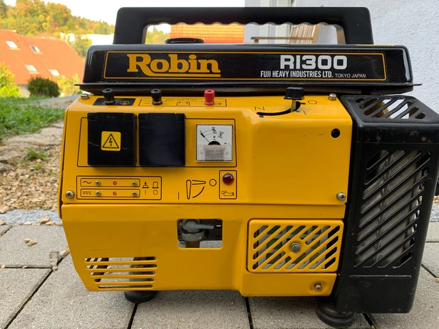 STROMERZEUGER STROM GENERATOR Benzin Notstromaggregat Robin R1300 EUR ...