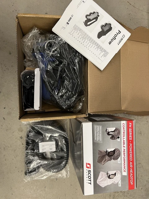3M/SCOTT SAFETY PROFLOW 2 SC 120 With FH1 Headtop Full PAPR Kit Inc ...
