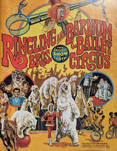 1979 RINGLING BROTHERS And Barnum & Bailey Circus The Greatest Show ...