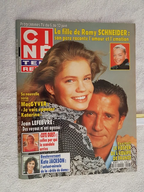 CINE REVUE N°23 1992 Sarah Romy Schneider Kate Jackson Marisa Mell D ...