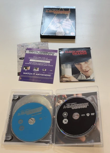 A CLOCKWORK ORANGE. HMV Exclusive - The Premium Collection 2 Blu-rays & DVD £17.36 - PicClick UK