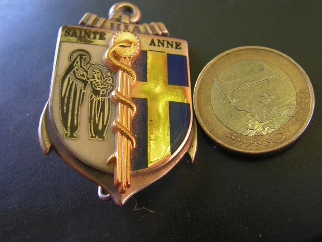 INSIGNE militaire hia hopital sainte anne (r 9 ) EUR 5,00 - PicClick FR