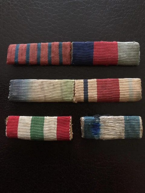 WW2 MEDAL RIBBONS British Naval Officer GEORGE MEDAL & LLOYDS WAR MEDAL ...