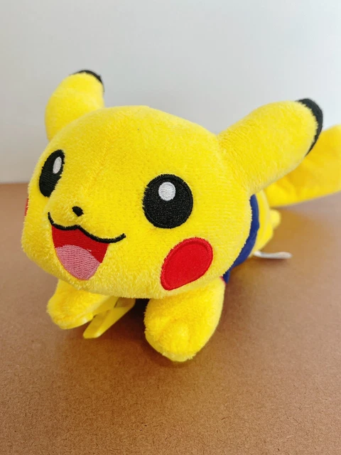 TAKARA TOMY POKEMON Plush Toy Katanori Pikachu Soccer Japan K115 JFA ...