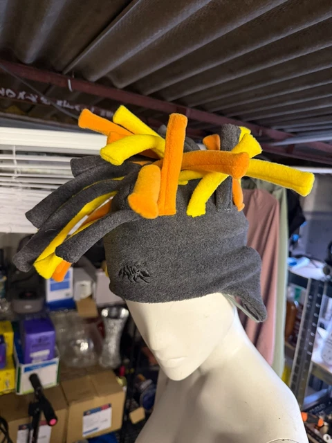FANCY DRESS HATS Job Lot x 6 Brand New Yellow, Grey, Orange Funky £0.99 ...