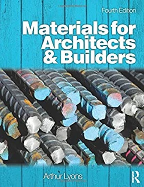 MATERIALS FOR ARCHITECTS and Builders, Arthur Lyon £58.85 - PicClick UK