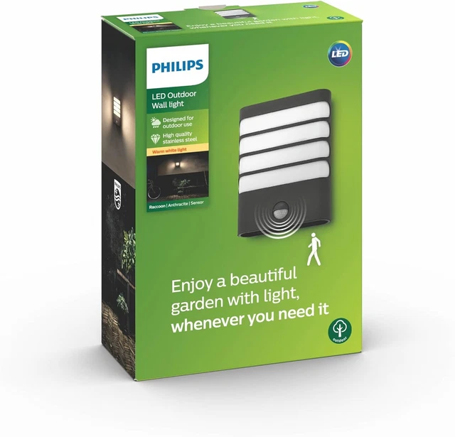 Outside Wall Light Philips MyGarden Stock LED Outdoor Pedestal Light ...