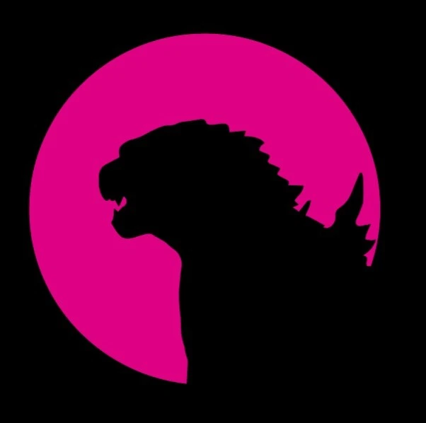 GODZILLA VINYL DECAL Growls Colour Kaiju Car Truck Window, Wall, Laptop ...
