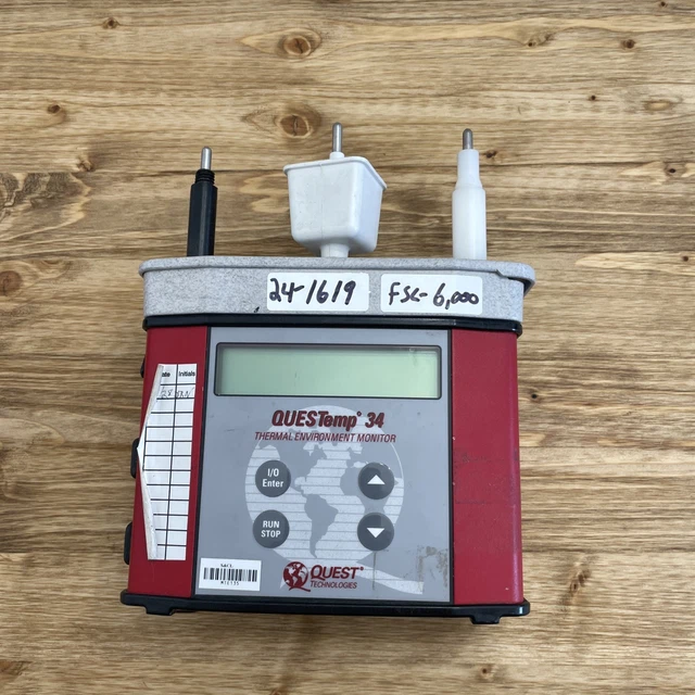QUEST TECHNOLOGIES THERMAL Environment Monitor $250.00 - PicClick
