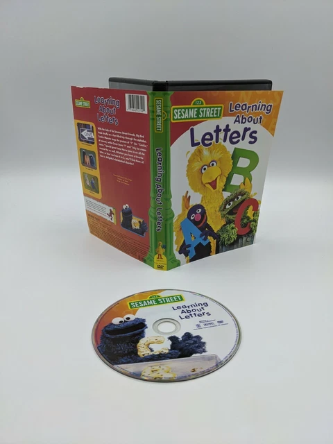 SESAME STREET - Learning About Letters (DVD, 2004) $14.99 - PicClick CA