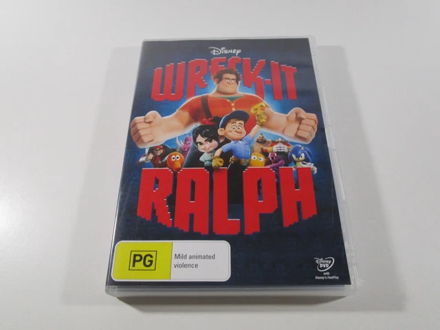WRECK-IT RALPH DVD Region 4 PAL Animated Disney Movie $11.00 - PicClick AU