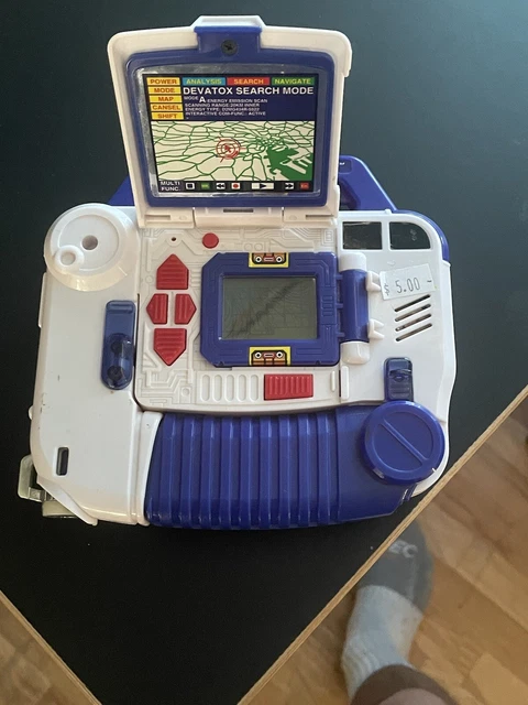 WORKING BANDAI SABANS Power Rangers Turbo Navigator Space gun mmpr ...