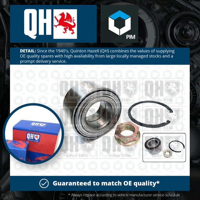 WHEEL BEARING KIT fits PEUGEOT 308 Front 2013 on QH 1610137680 ...