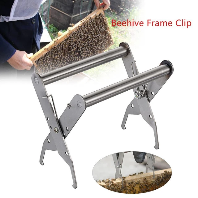 CATCH APERTURE LIFTER Gripper Beehive Frame Clip Holder Honeycomb ...