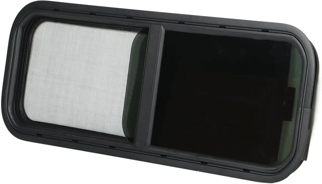 UNIVERSAL CAMPER WINDOW Van RV Horizontal Slide Windows Waterproof For ...