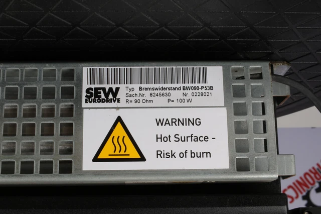 SEW EURODRIVE MDX61B0014-5A3-4-00 / Bw090-P53B (Onduleur + Résistance ...