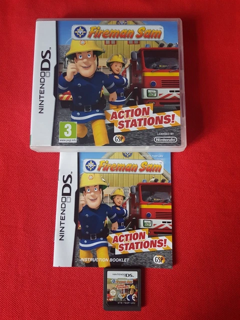 FIREMAN SAM ACTION Stations Nintendo DS Game Complete Free Postage £8. ...