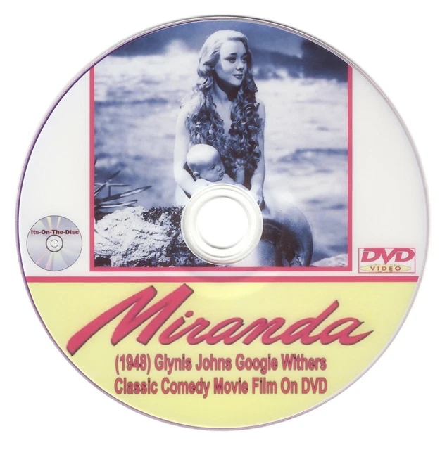 MIRANDA (1948) GLYNIS Johns Googie Withers Classic Comedy Movie Film On ...